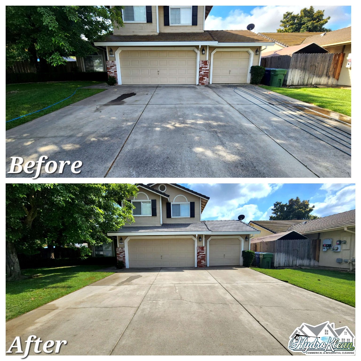 Driveway Washing - Hydro Klean